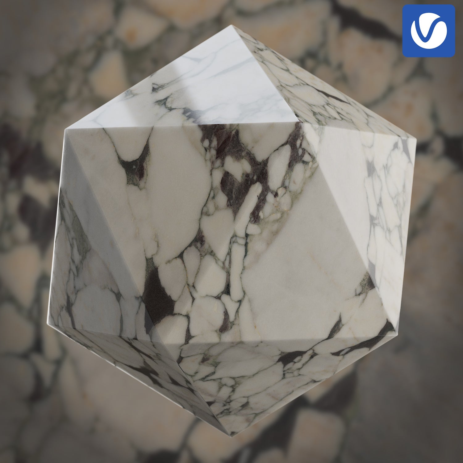 Marble Calacatta Viola Op5 ready to use Vray – Third Map